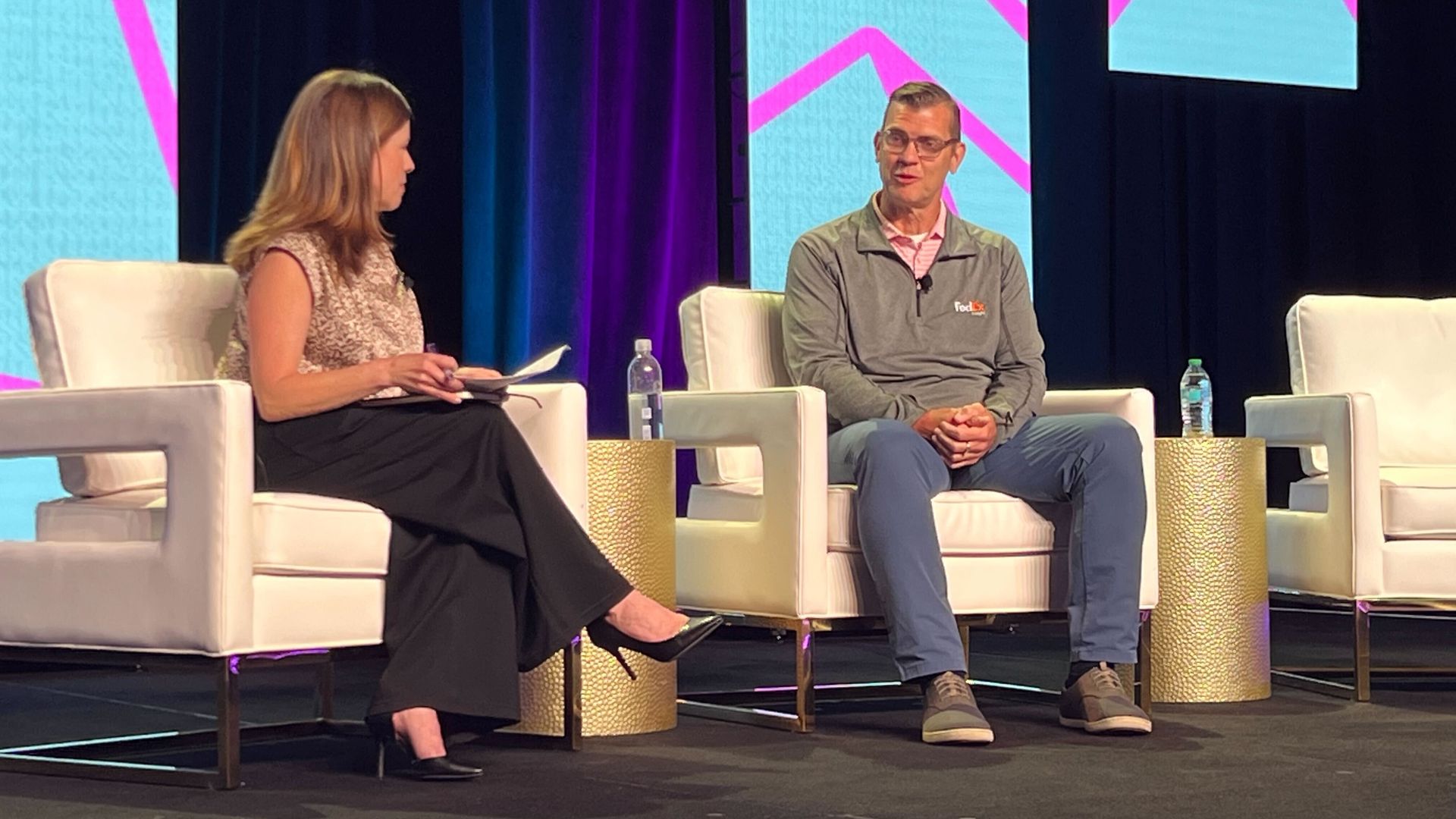 FedEx Freight SVP mostly sidesteps spinoff at trucking conference