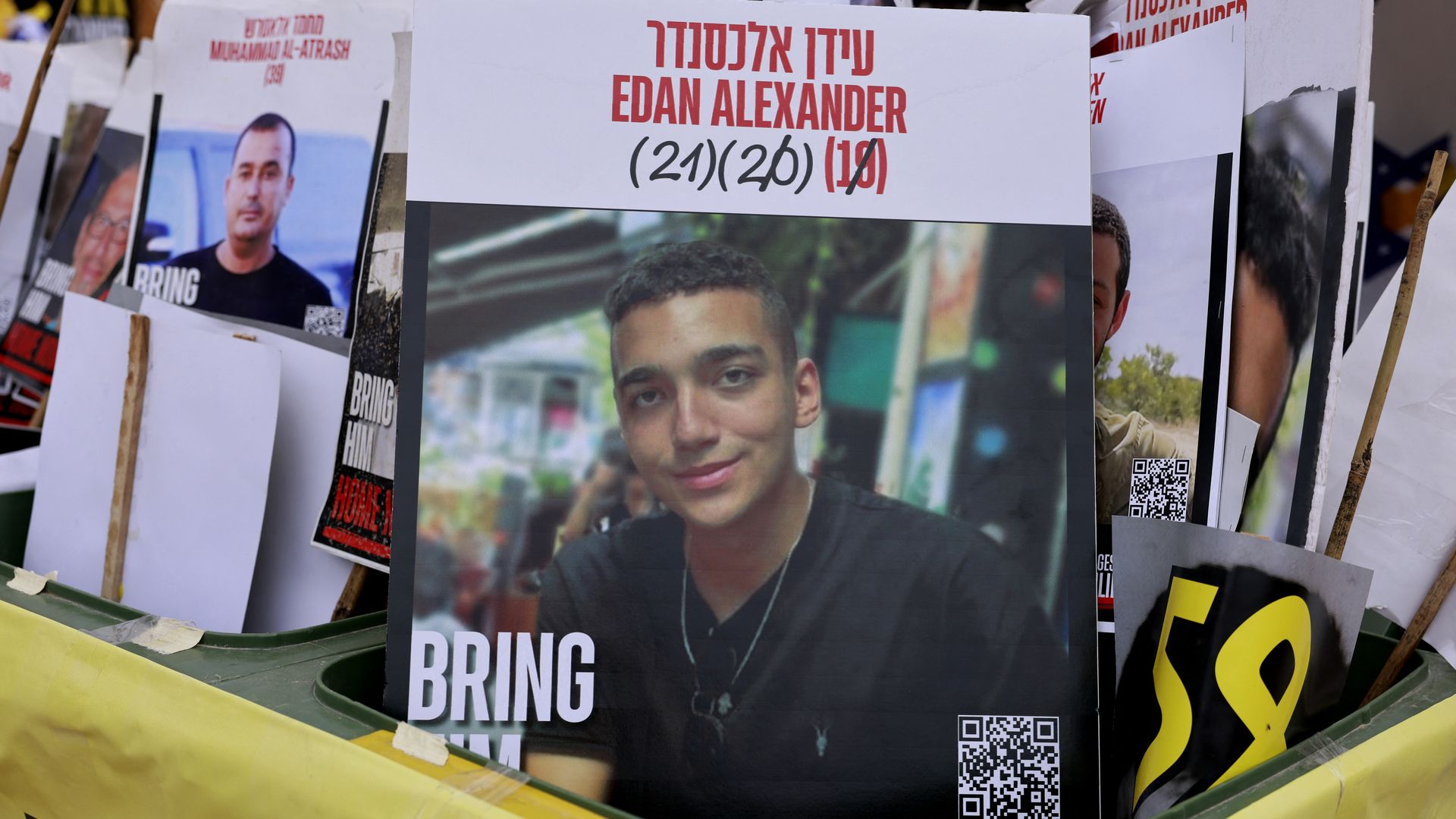 Edan Alexander released by Hamas after 584 days held in Gaza