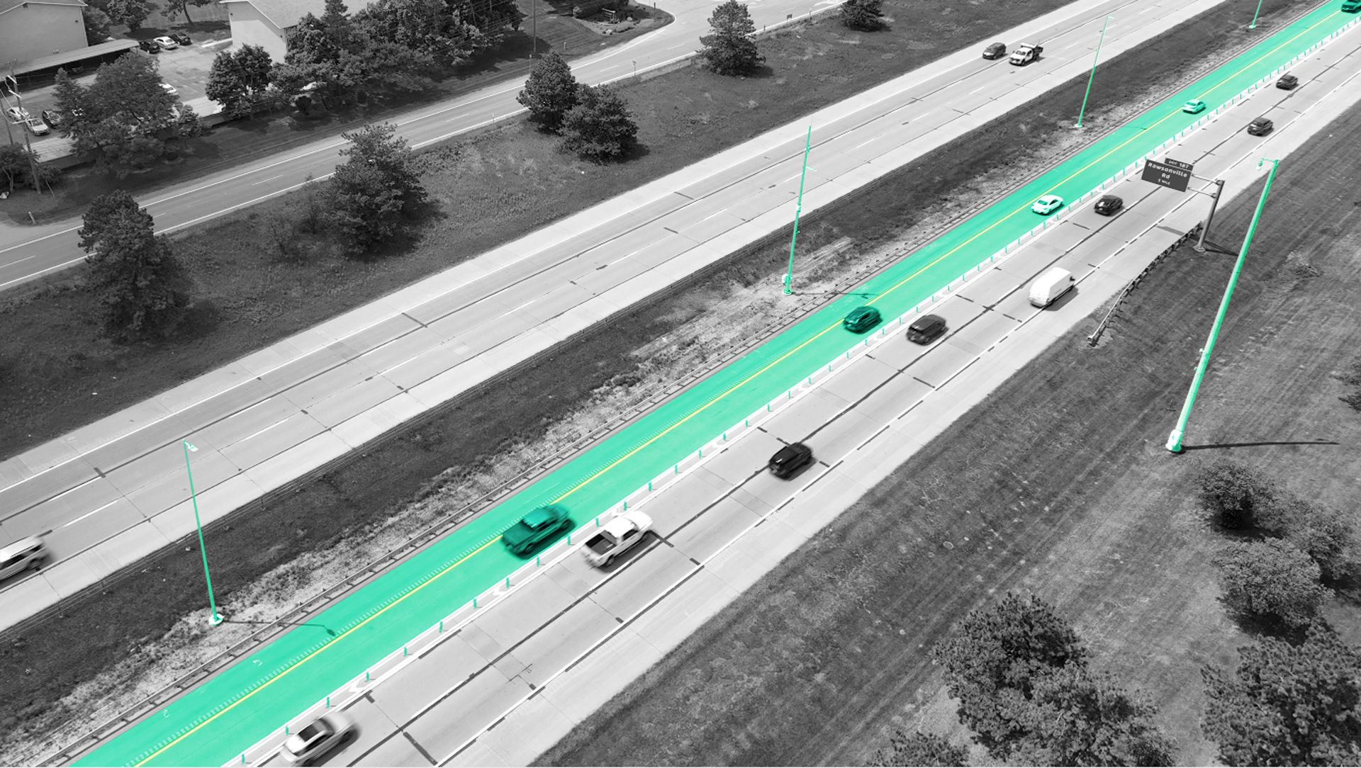 Smart highway pilot construction completed in Michigan