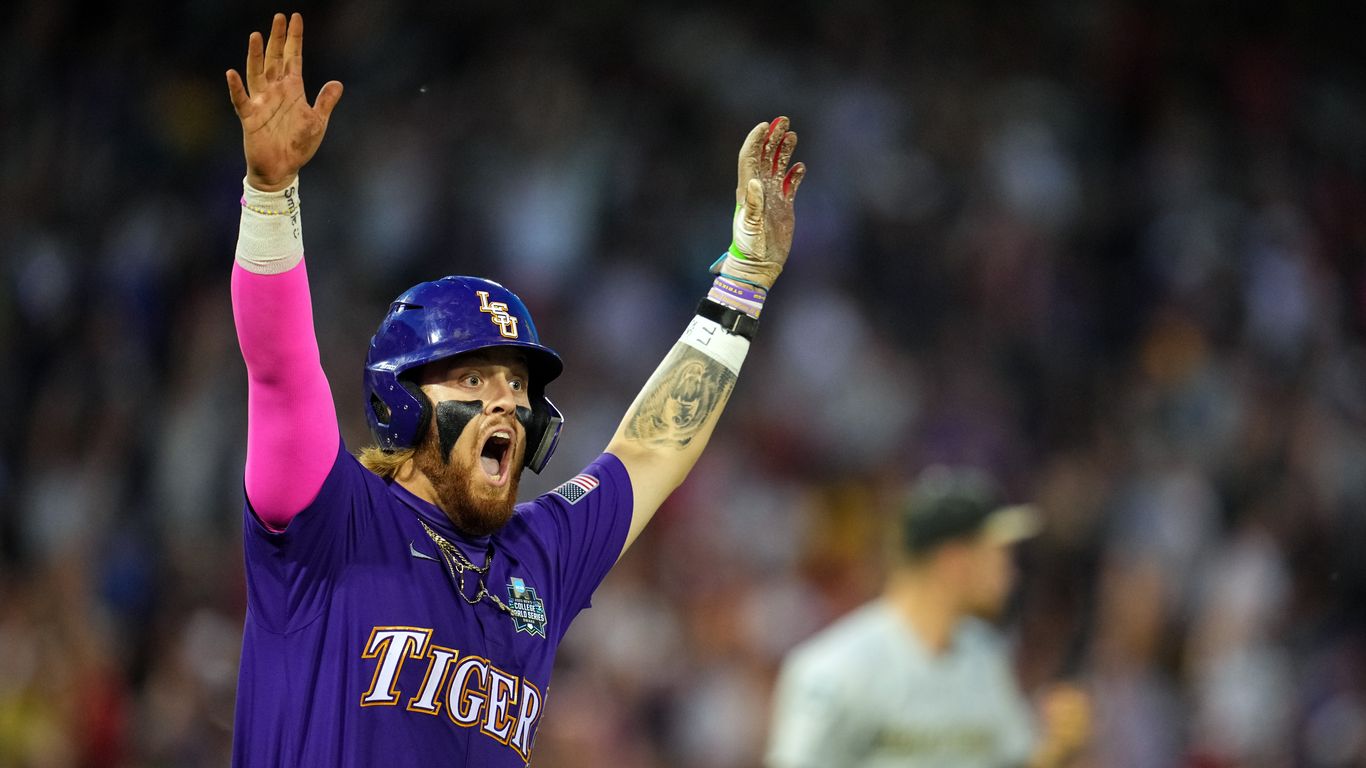 Walk-off drama in baseball's College World Series
