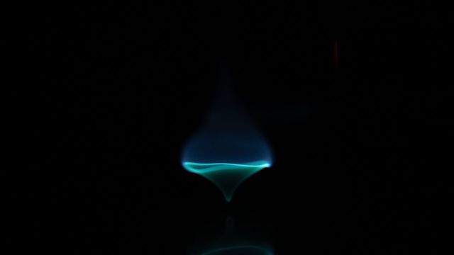 Scientists discover blue whirl fire is made from three flames