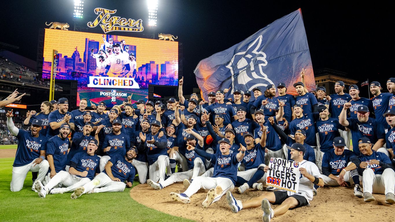 Detroit catches Tigers fever as playoffs begin - Axios Detroit