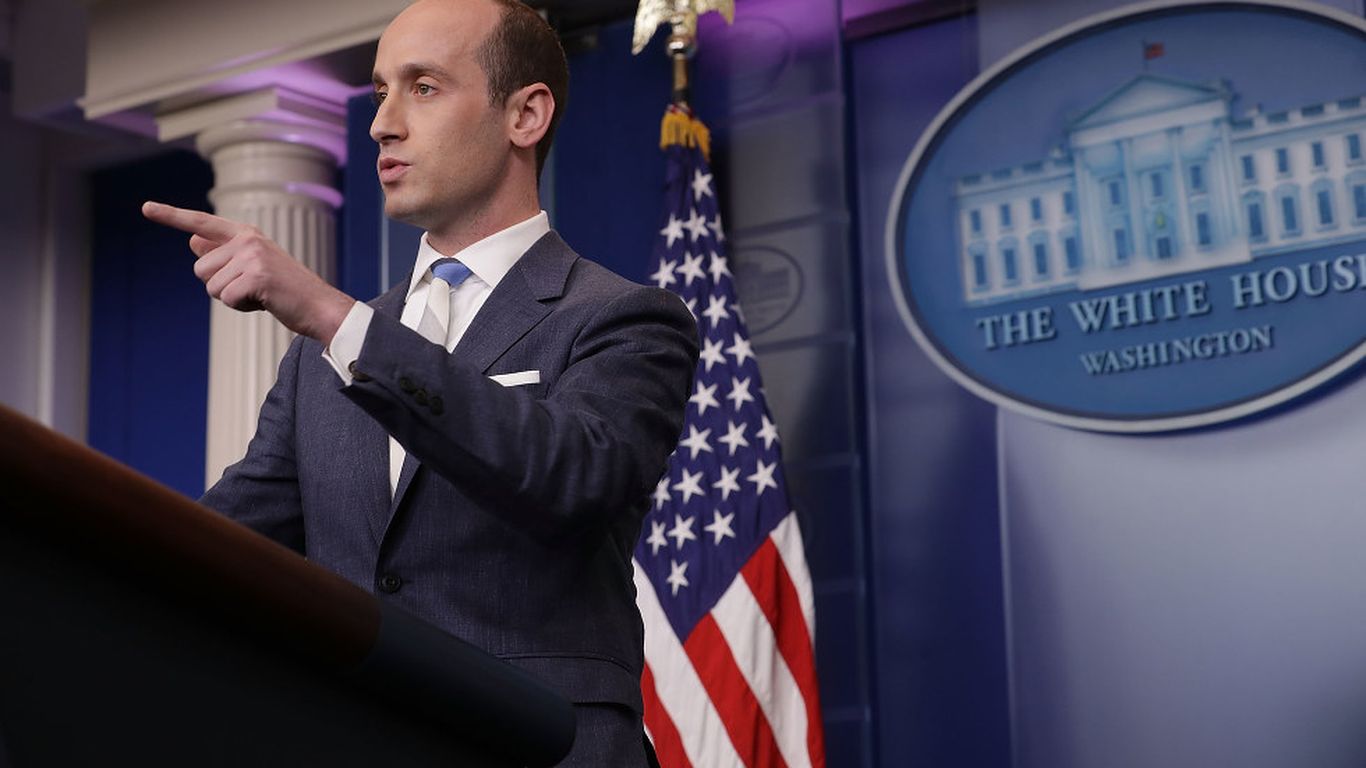A rising White House power: true-believer Stephen Miller