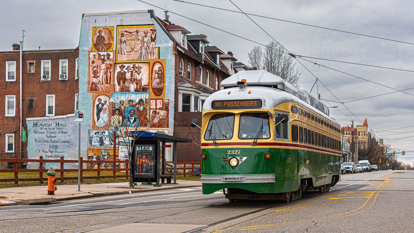 SEPTA delays rollout of historic green-and-cream trolleys - Axios ...