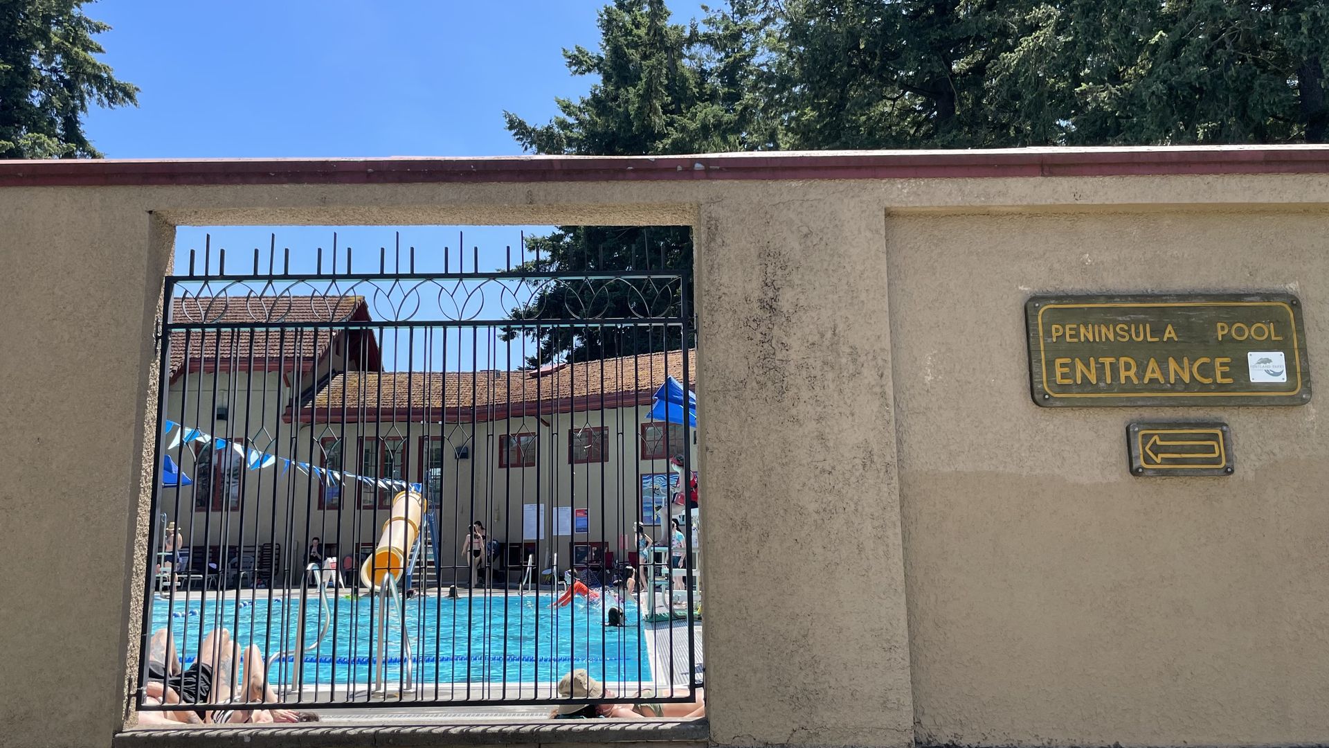 Portland's outdoor, community pools open for the summer - Axios Portland