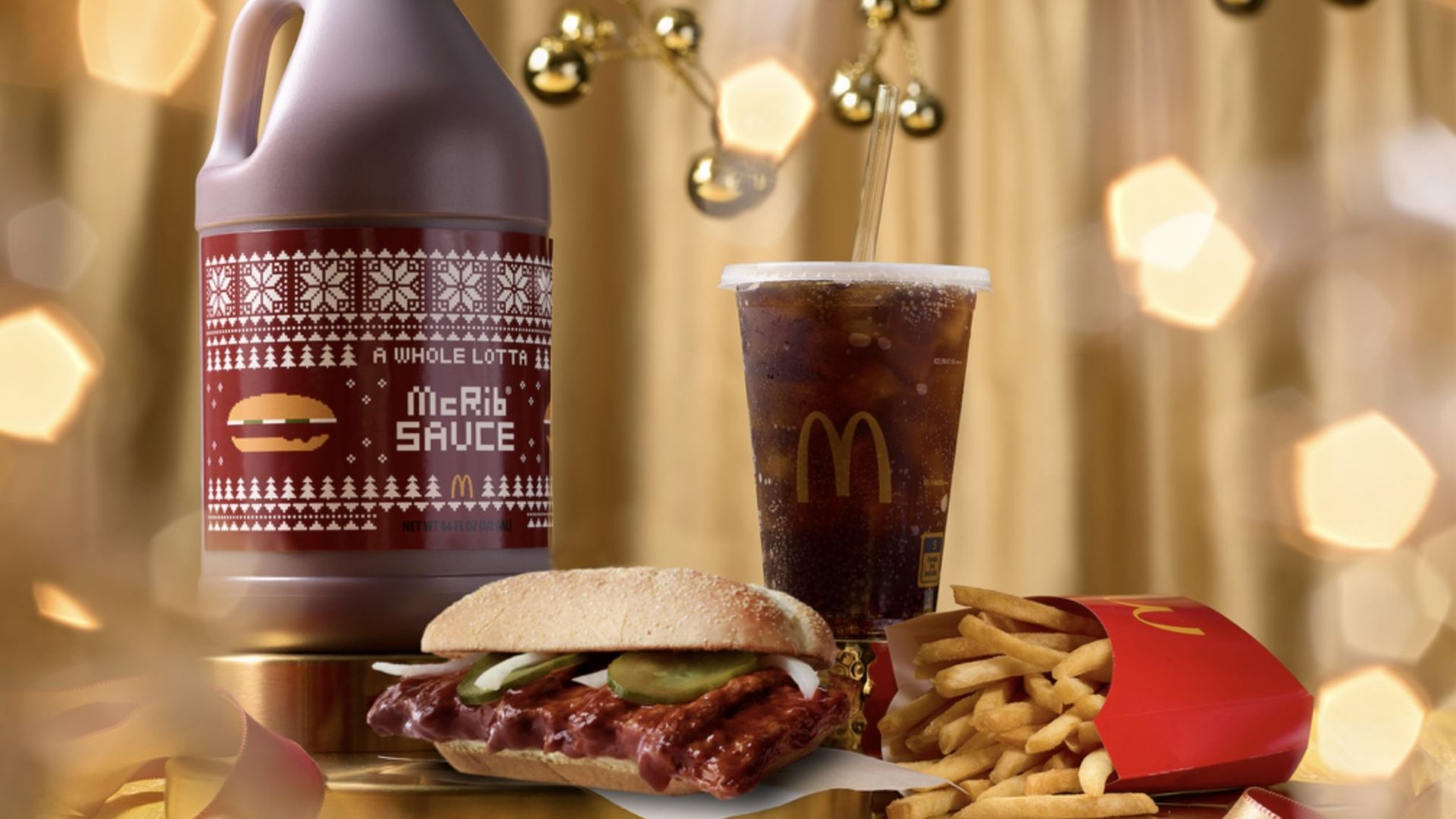 McDonald's McRib back for a limited time, McRib sauce jugs sold out