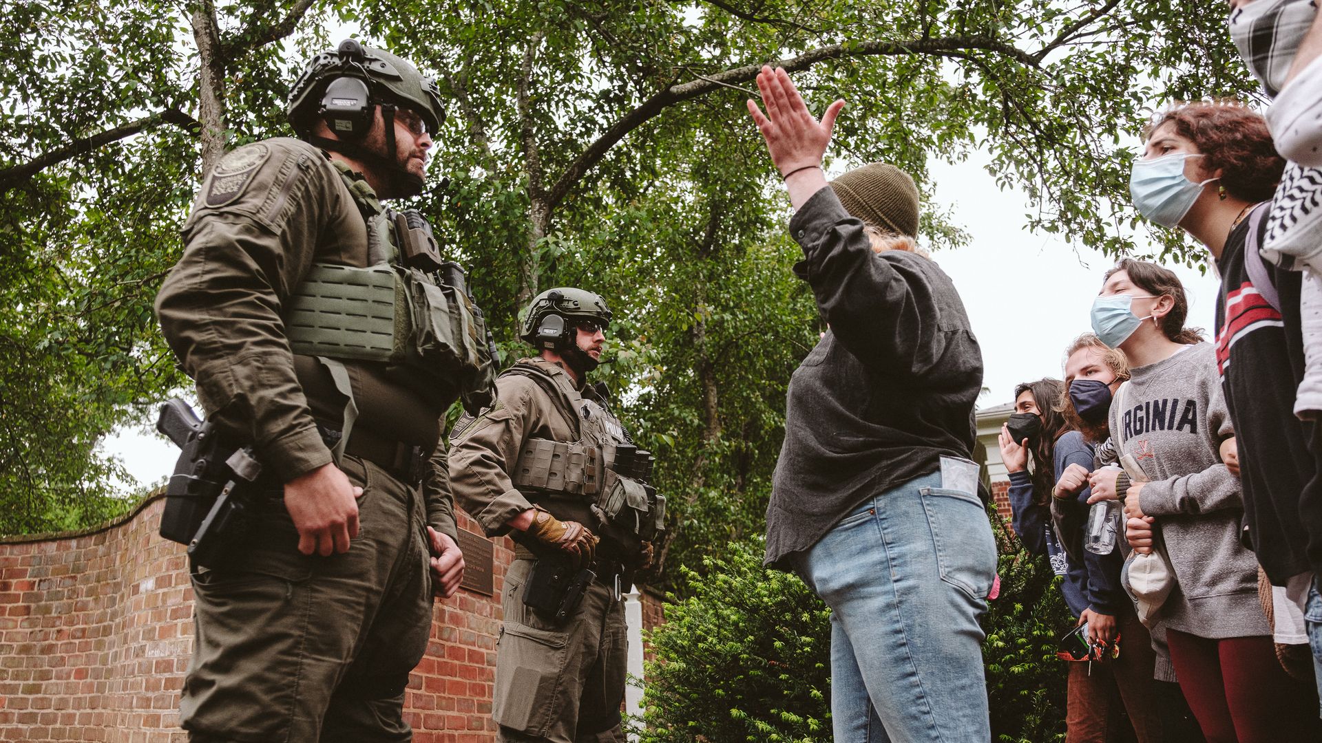 Campus protests over Gaza war see faculty and staff support in U.S.