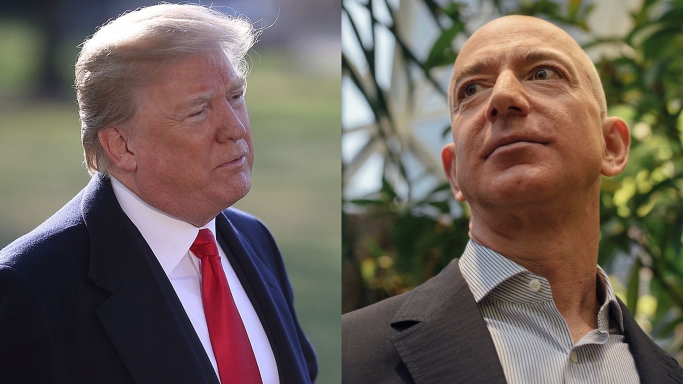Trump hates Amazon, not Facebook