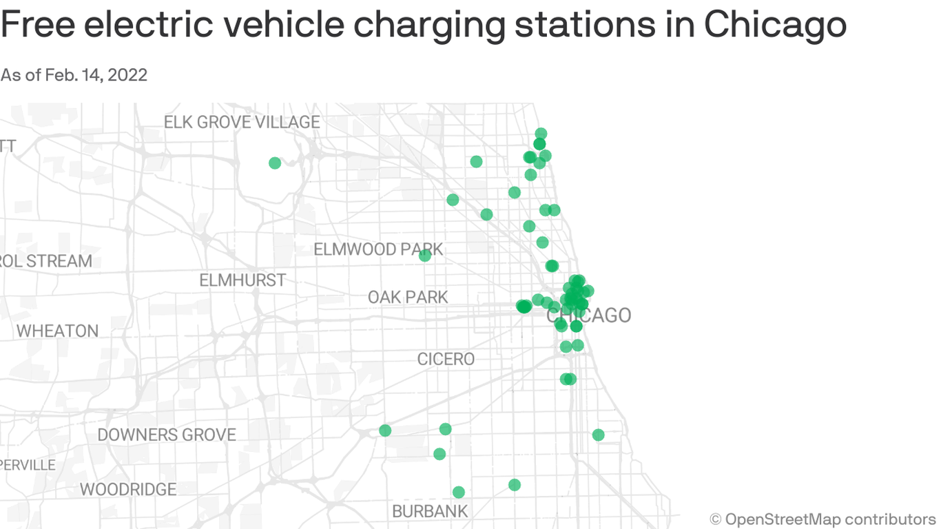 Time to expand electric vehicle charging stations in Illinois - Axios ...