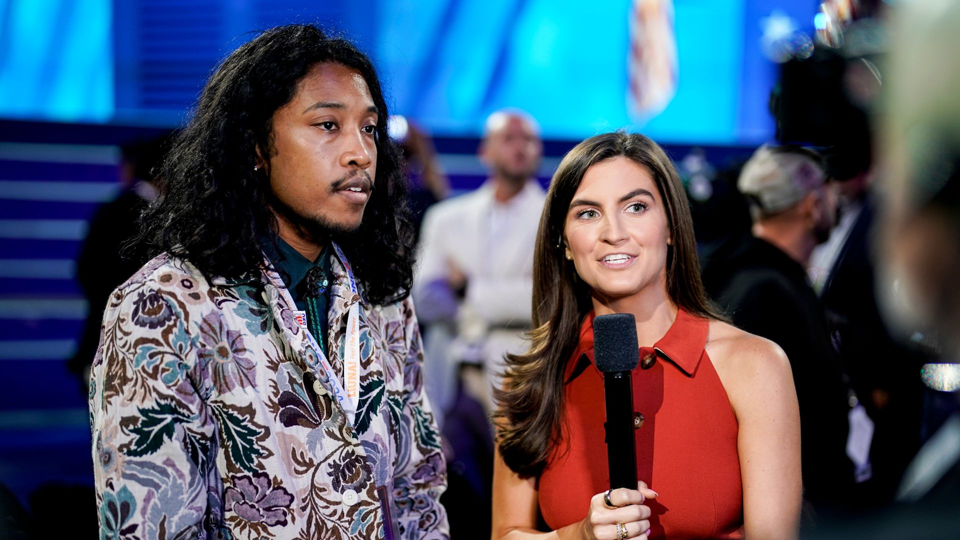 Photo du jour: Rep. Justin Jones at the DNC - Axios Nashville