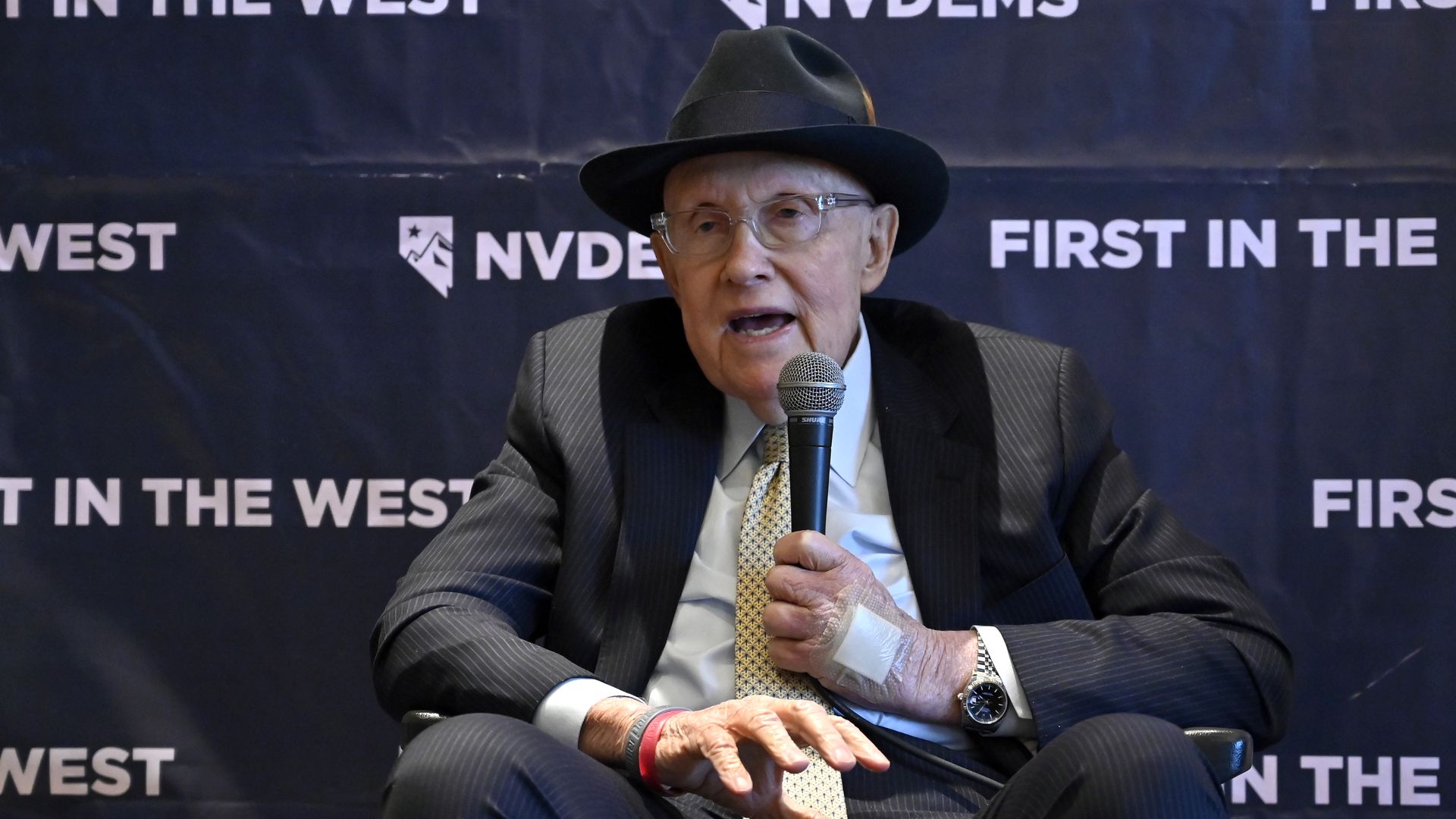 Former Senate Majority Leader Harry Reid says he's cancer free