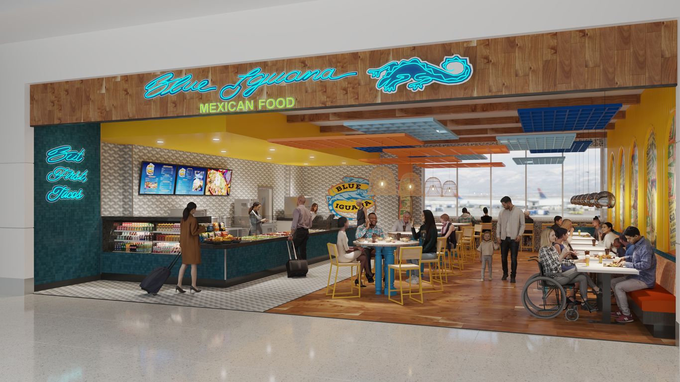 Salt Lake City airport adds 11 new food and drink options - Axios Salt ...