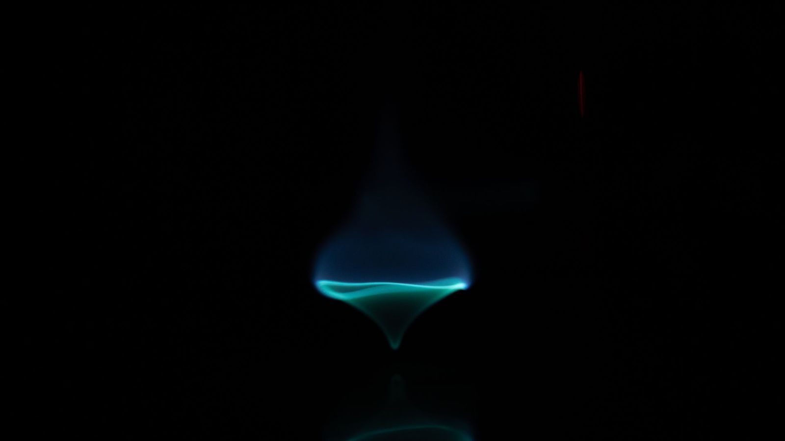 Scientists discover blue whirl fire is made from three flames