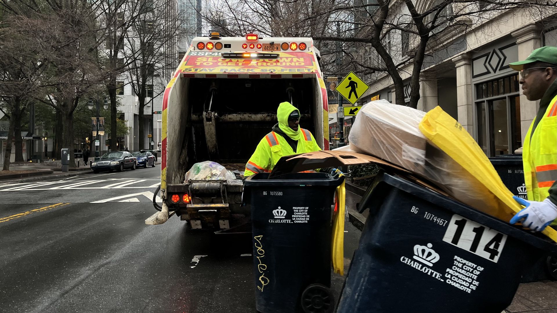 Uptown Charlotte litter calls for 24/7 crews - Axios Charlotte