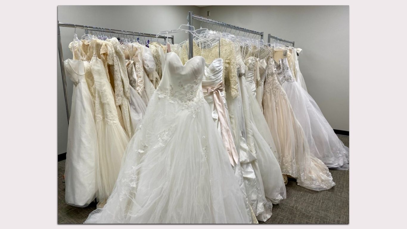 Find a wedding dress for under $100 in Richmond at a Goodwill pop-up ...