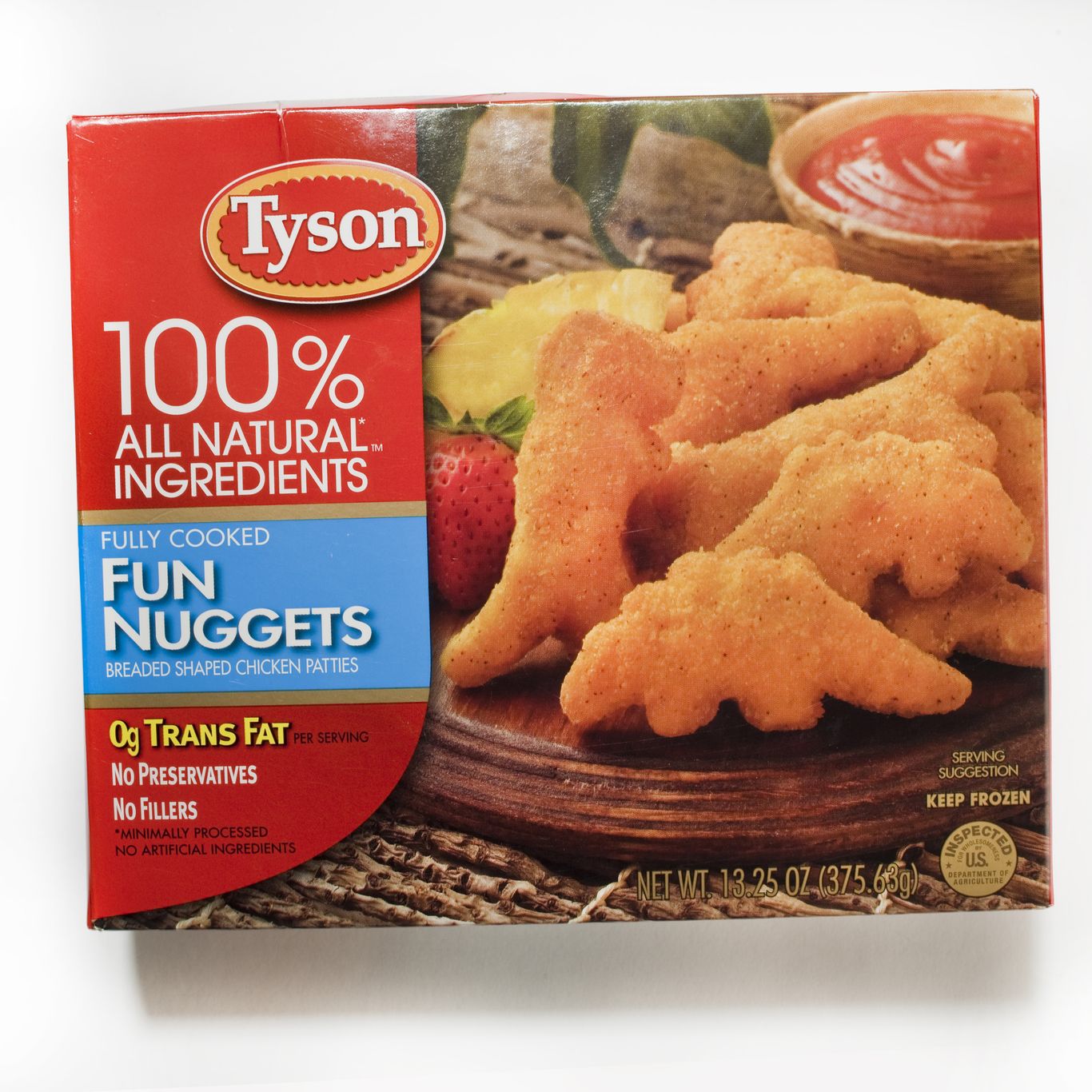 Tyson Chicken Nuggets Dinosaur