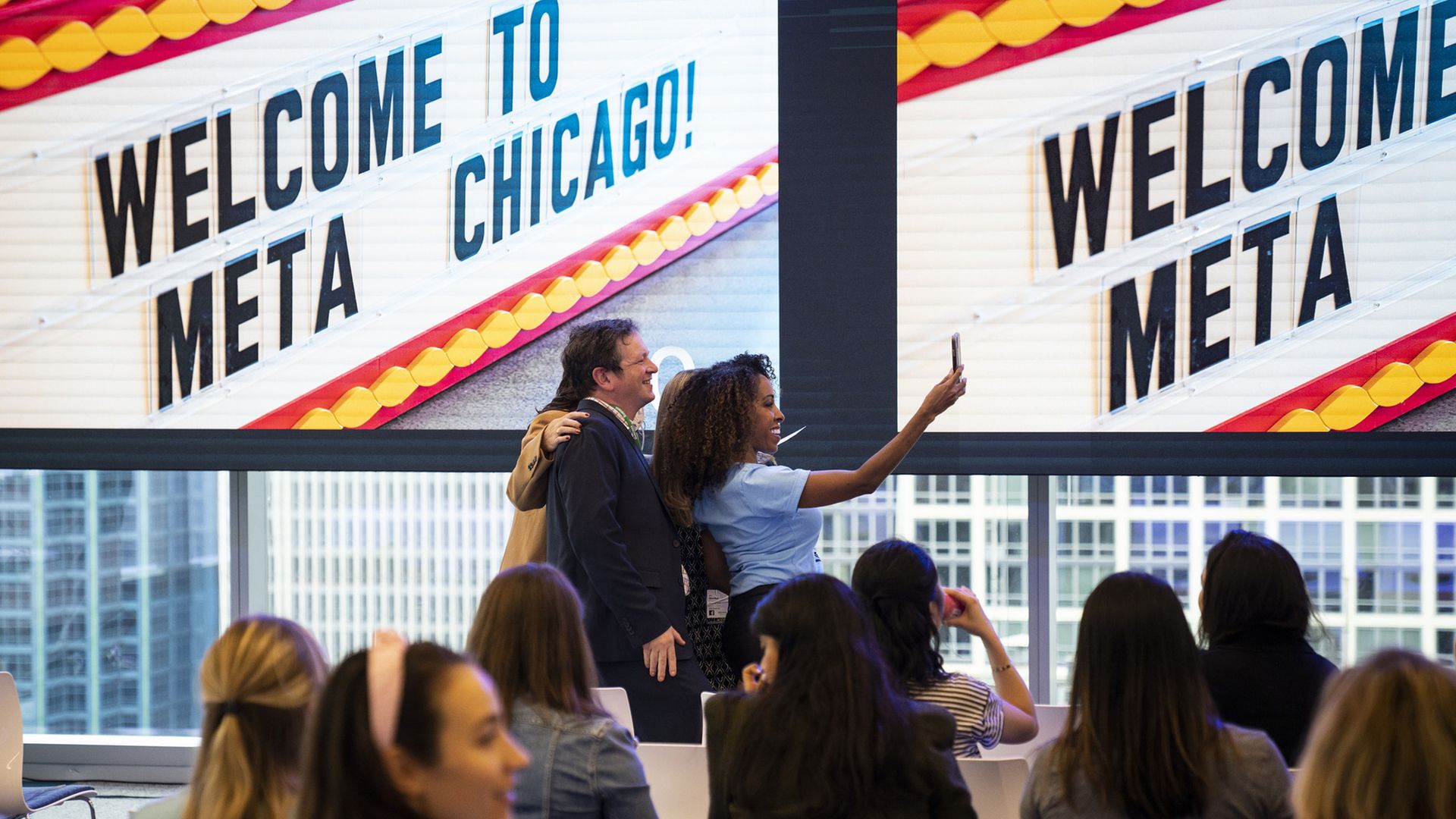 Massive Meta office opens in Chicago - Axios Chicago