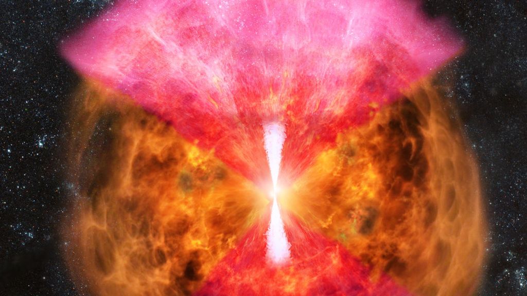 Two stars merge, creating a cocoon and a mystery