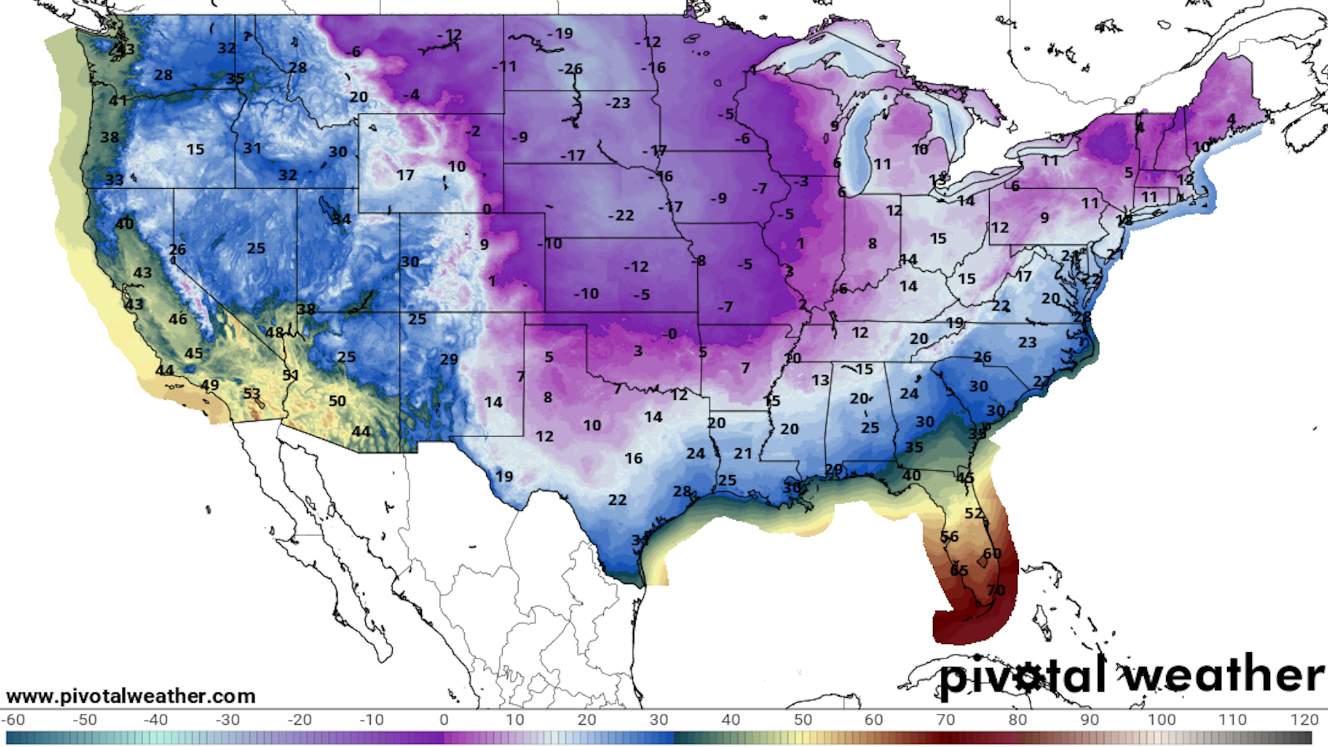 Polar vortex-related Arctic outbreak brings record cold across U.S.