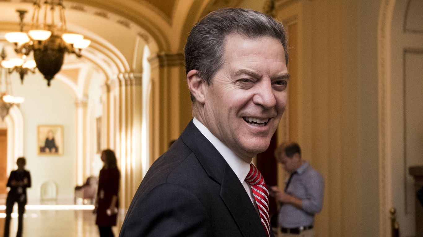 Pence breaks Senate tie to advance Sam Brownback nomination