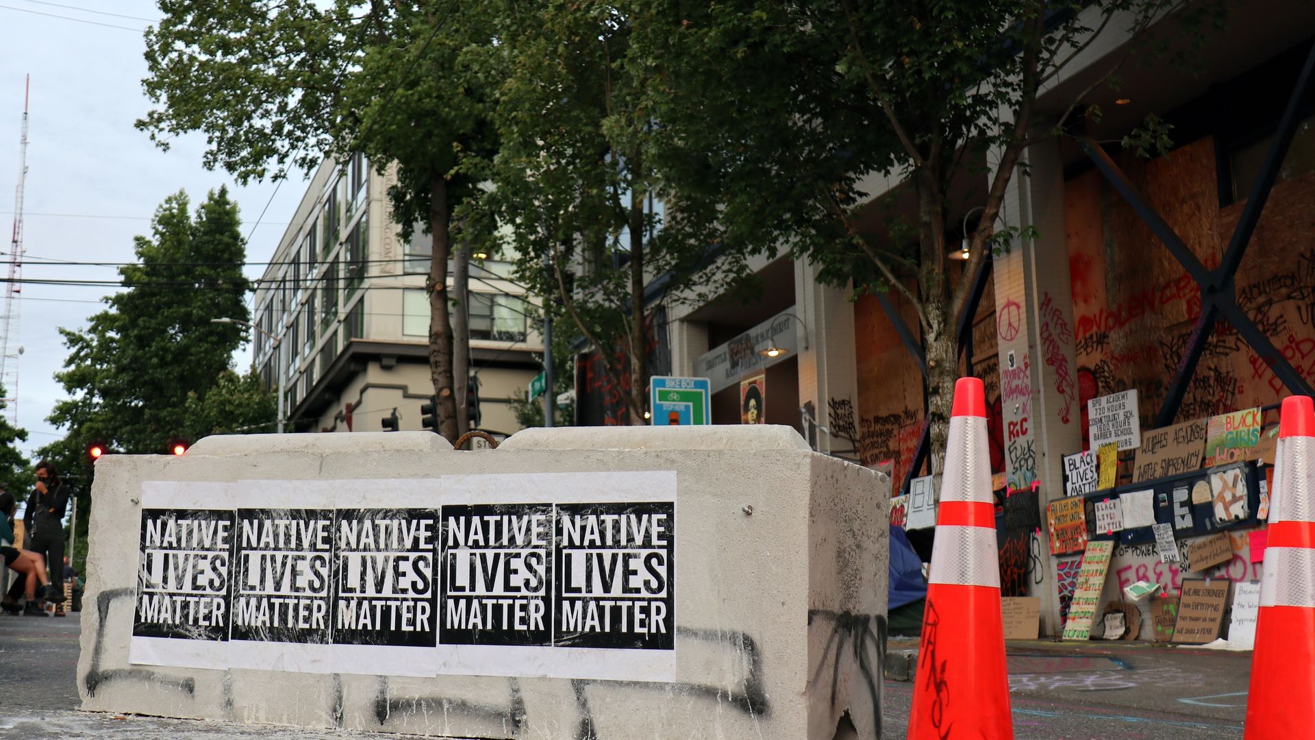 Shooting at Seattle's CHOP protest site leaves one dead, another critical