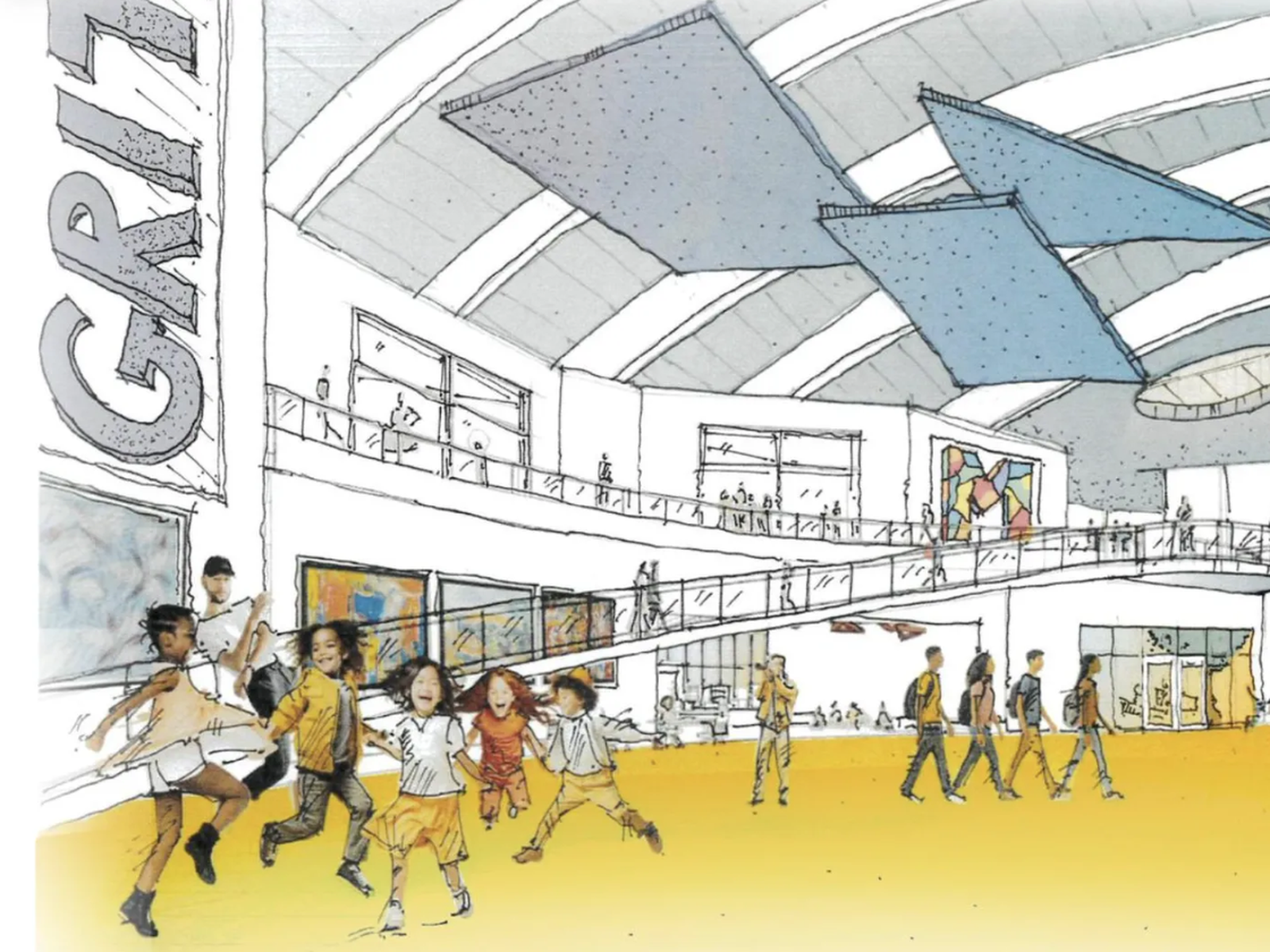 primary school design drawing