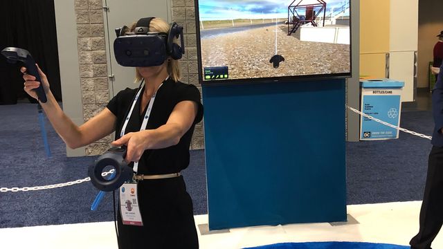 In virtual reality hosted by environmental group, try cutting emissions ...