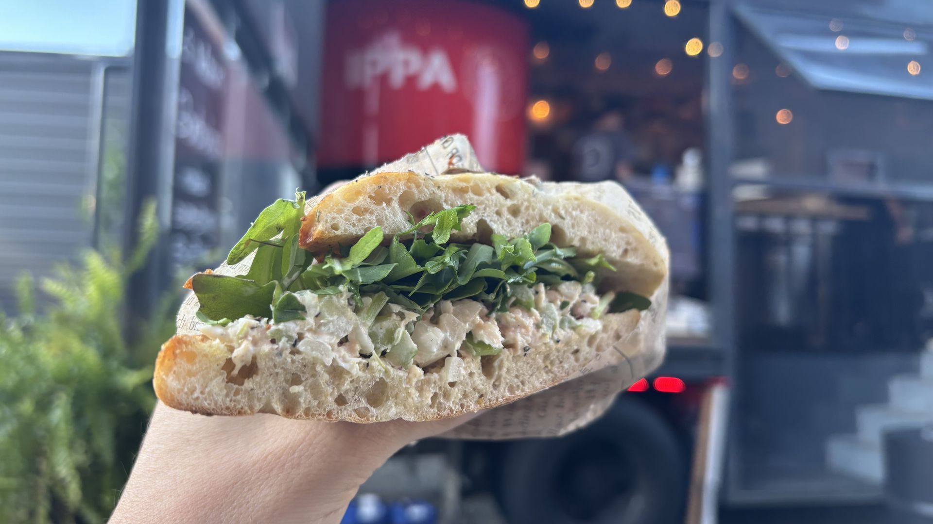 Best chicken salad sandwich in Pittsburgh at Ippa food truck - Axios ...