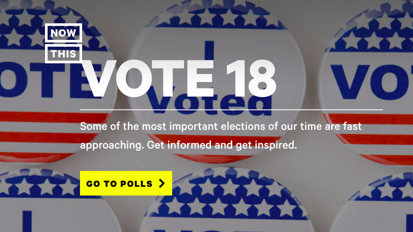 NowThis launches polling site ahead of midterms