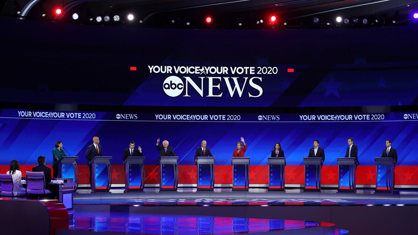 The candidates' elevator pitches from the third Democratic debate