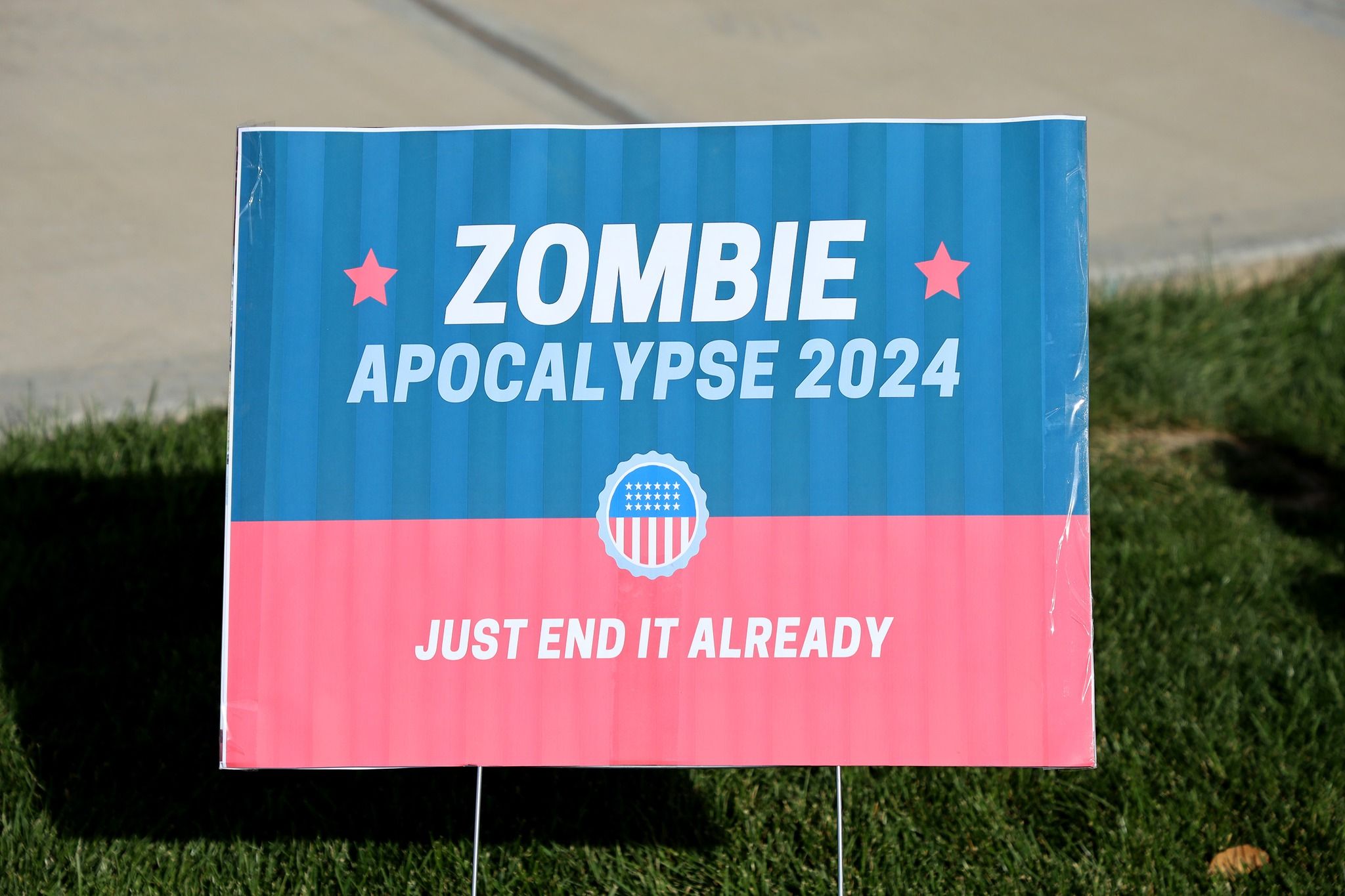 How Riverton, Utah honored election fatigue in its Halloween display ...