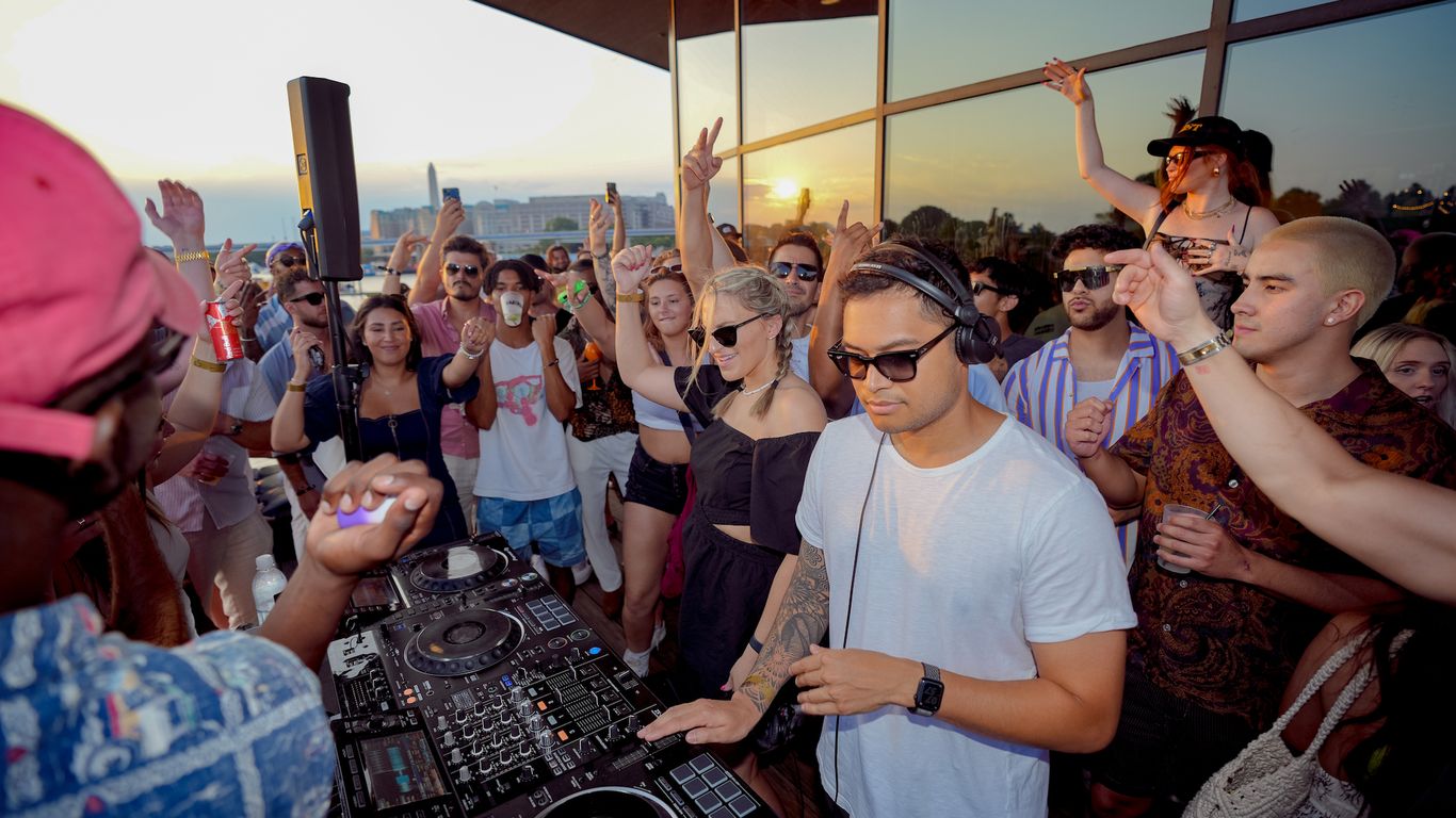 Day party at the Wharf with Heist's summer pop-up series - Axios ...