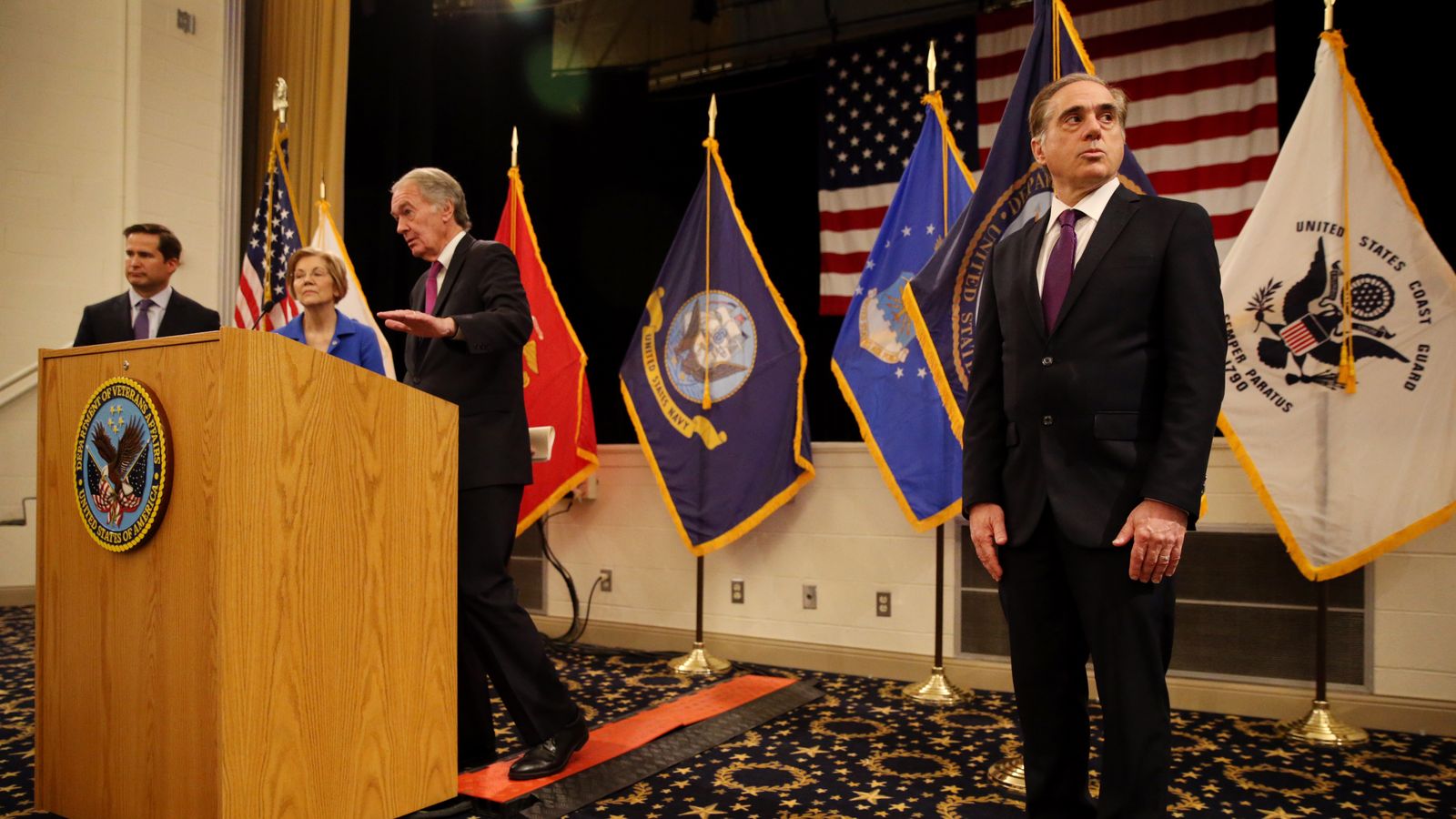 Chaos at Veterans Affairs has Shulkin on the edge