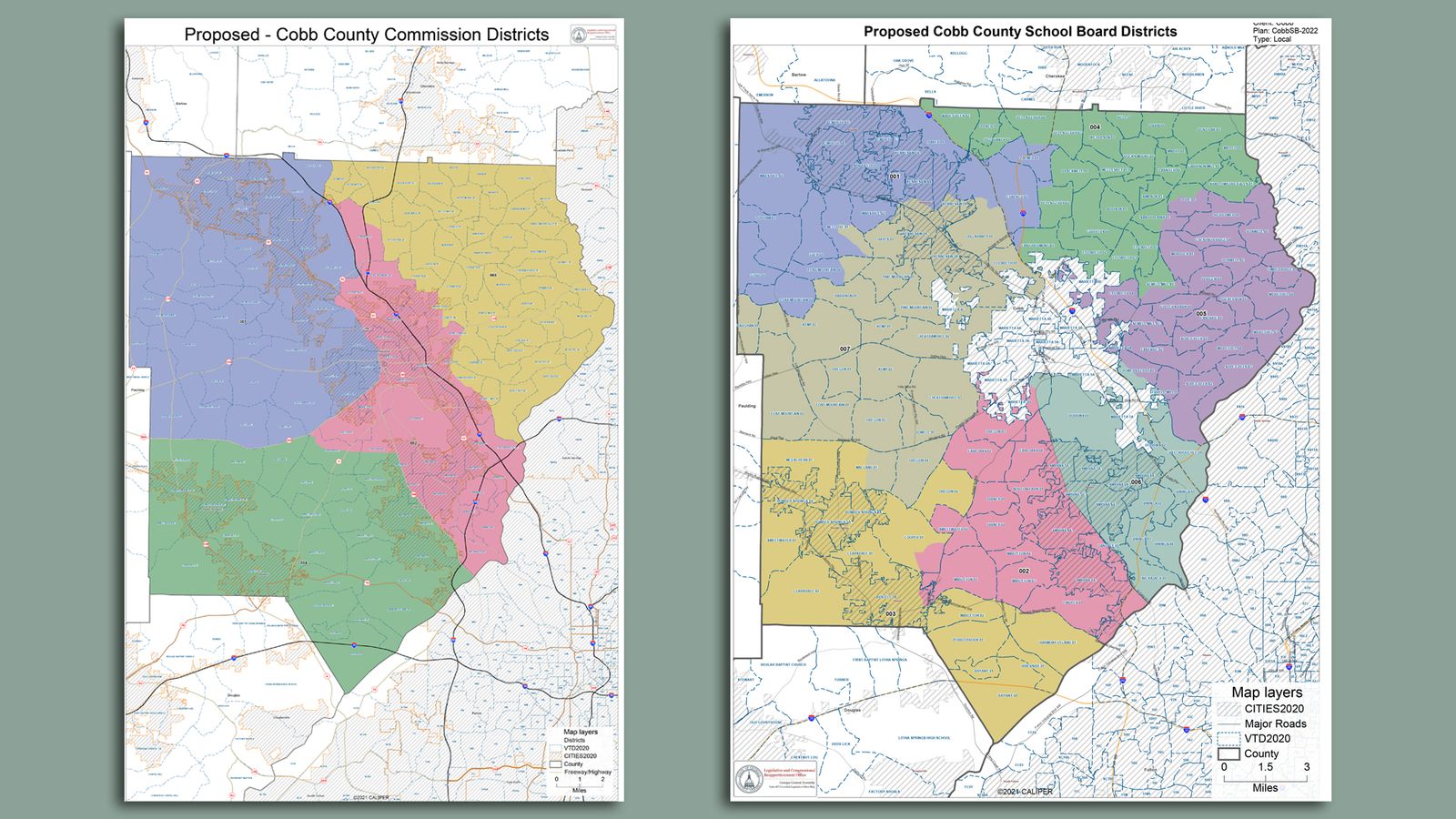 Cobb redistricting maps go before Georgia Senate - Axios Atlanta