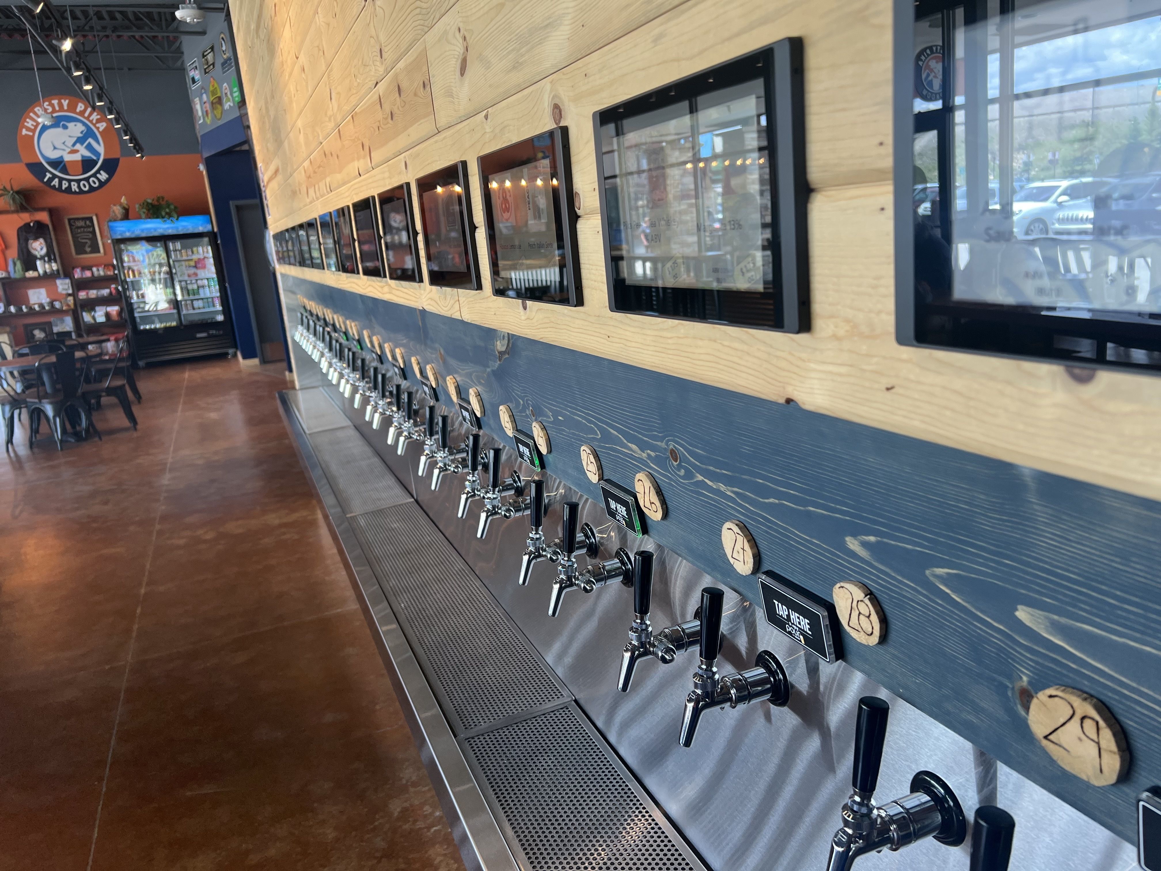Thirsty Pike Taproom in Silverthorne offers 30 taps - Axios Denver