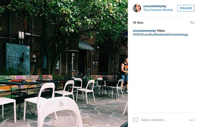 What makes Common Market’s courtyard so great - Axios Charlotte