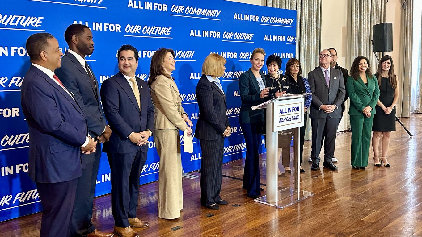 Helena Moreno swaps inaugural ball for community events - Axios New Orleans