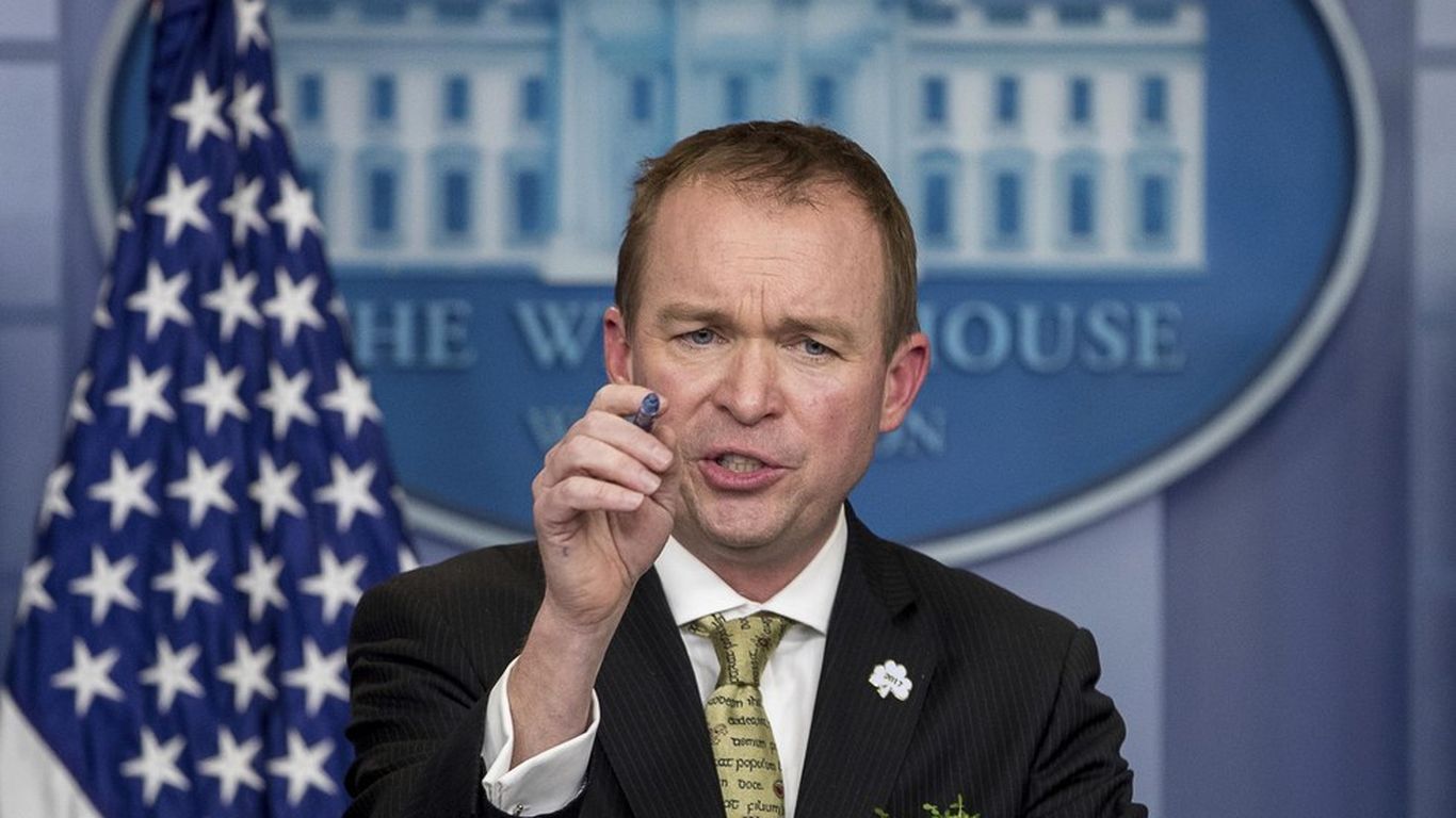 Mulvaney will order agencies to plan for big cuts