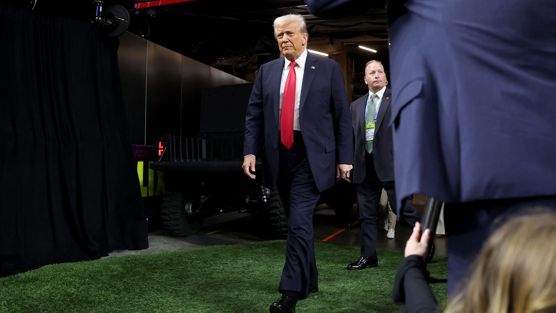 Trump plays referee-in-chief as he tries to influence sports