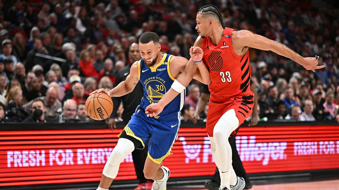 Warriors open season with a W - Axios San Francisco