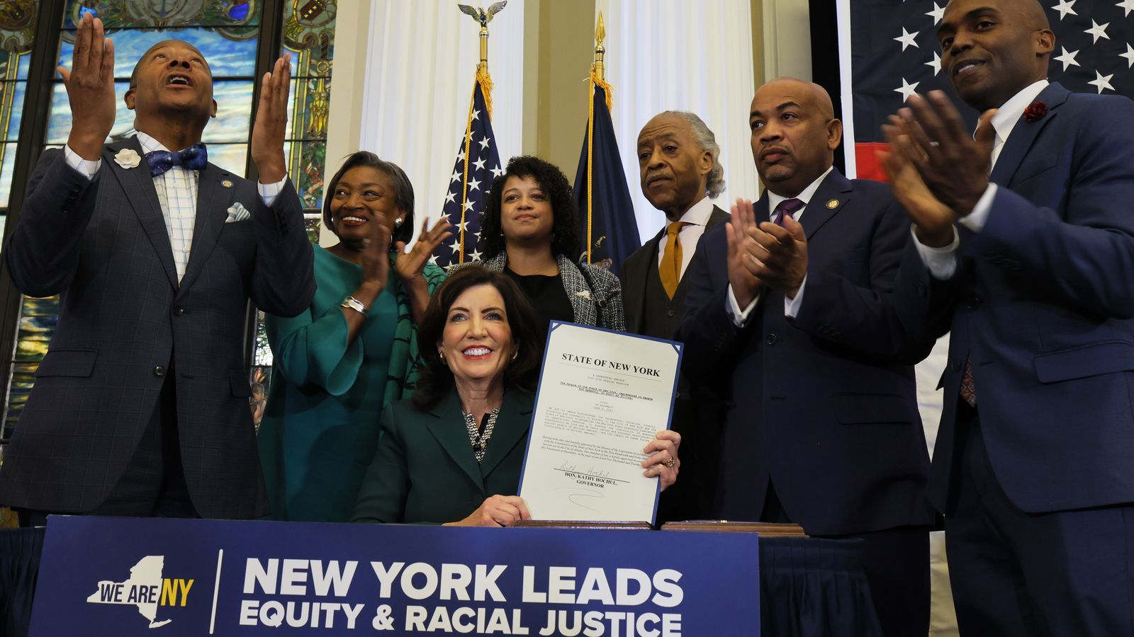 Movement to study reparations grows as New York starts commission