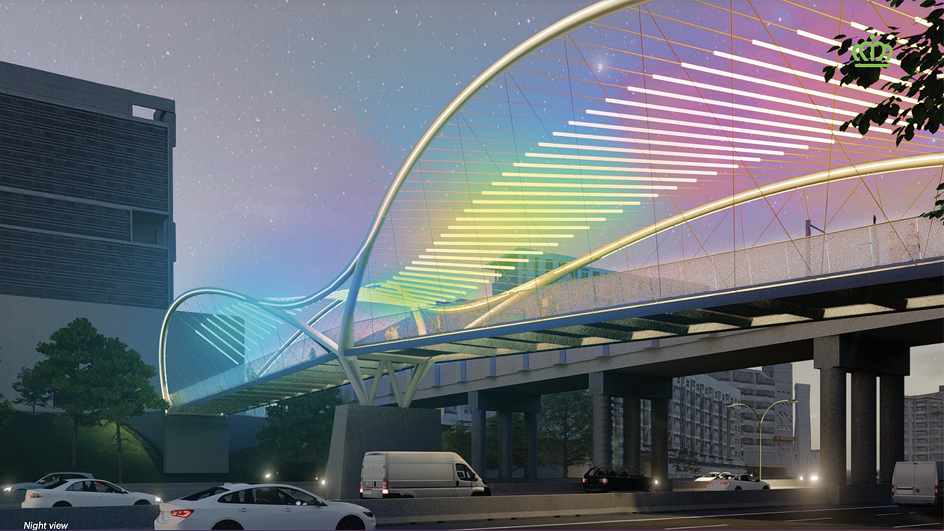 New renderings: See the pedestrian bridge that’ll connect Uptown to ...