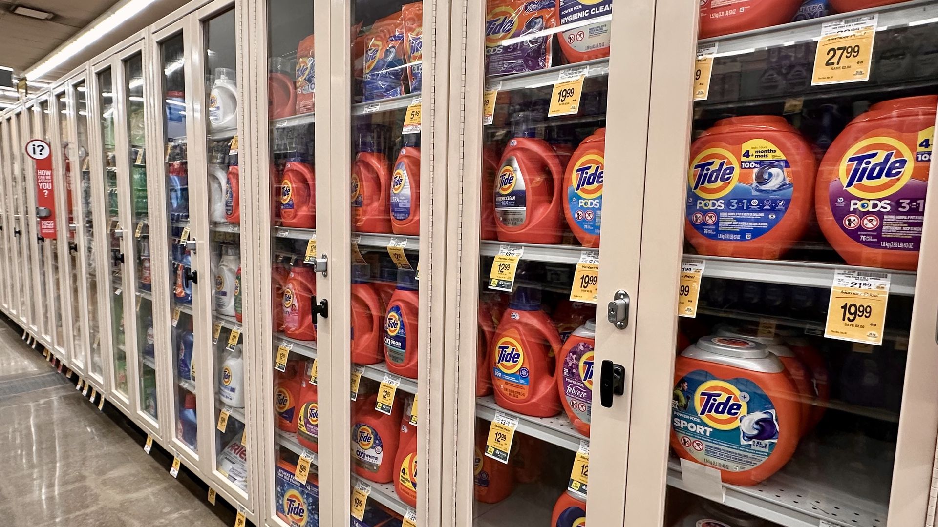 Denver grocery stores lock up laundry detergent amid theft surge ...