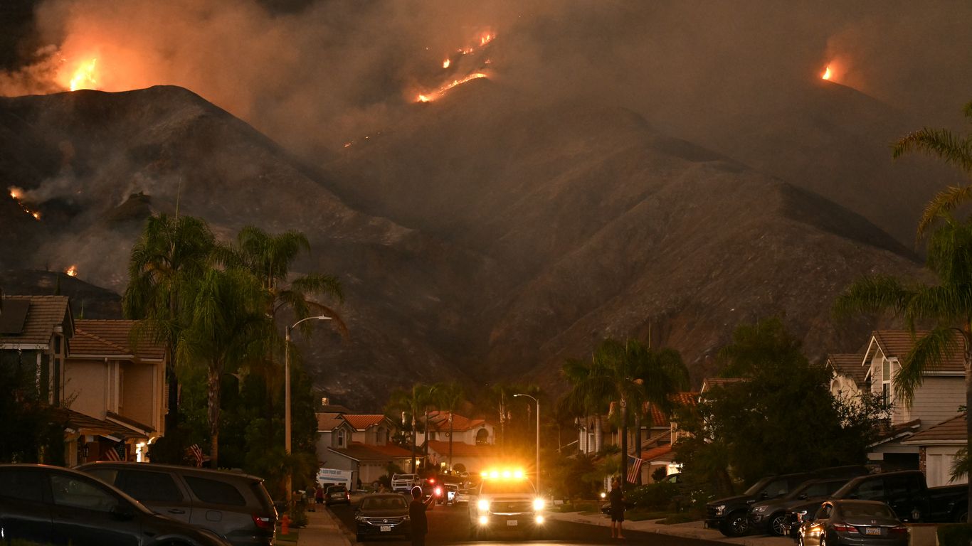 California, Nevada fires force thousands to evacuate as heat grips West