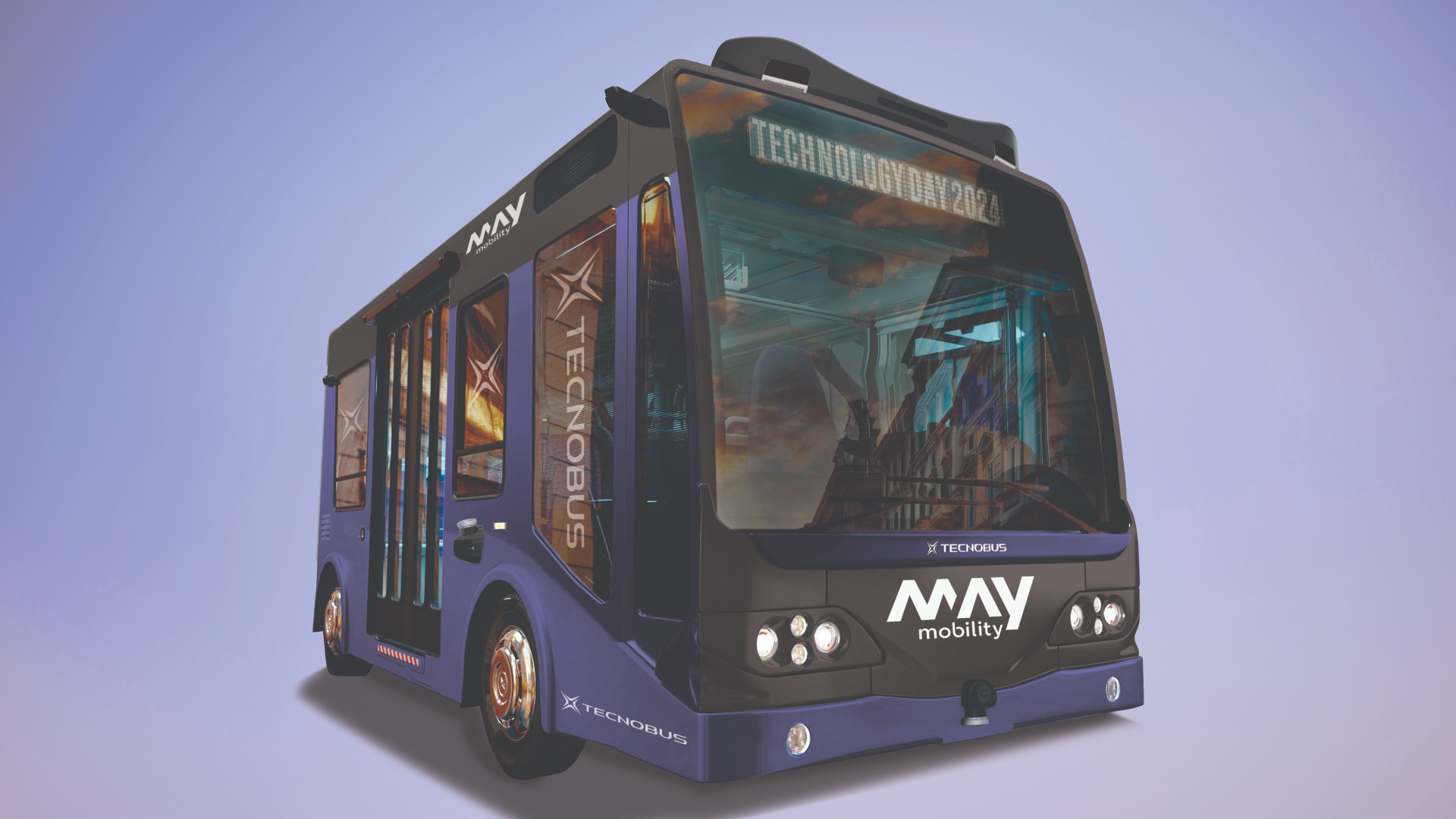 May Mobility, Tecnobus partner for self-driving electric bus rollout