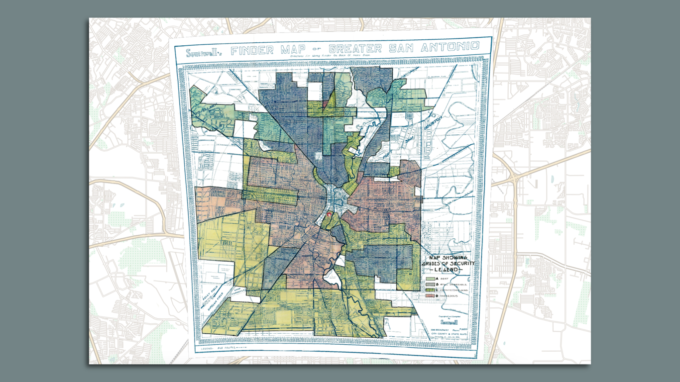 San Antonio's redlining map has new written introduction for context ...