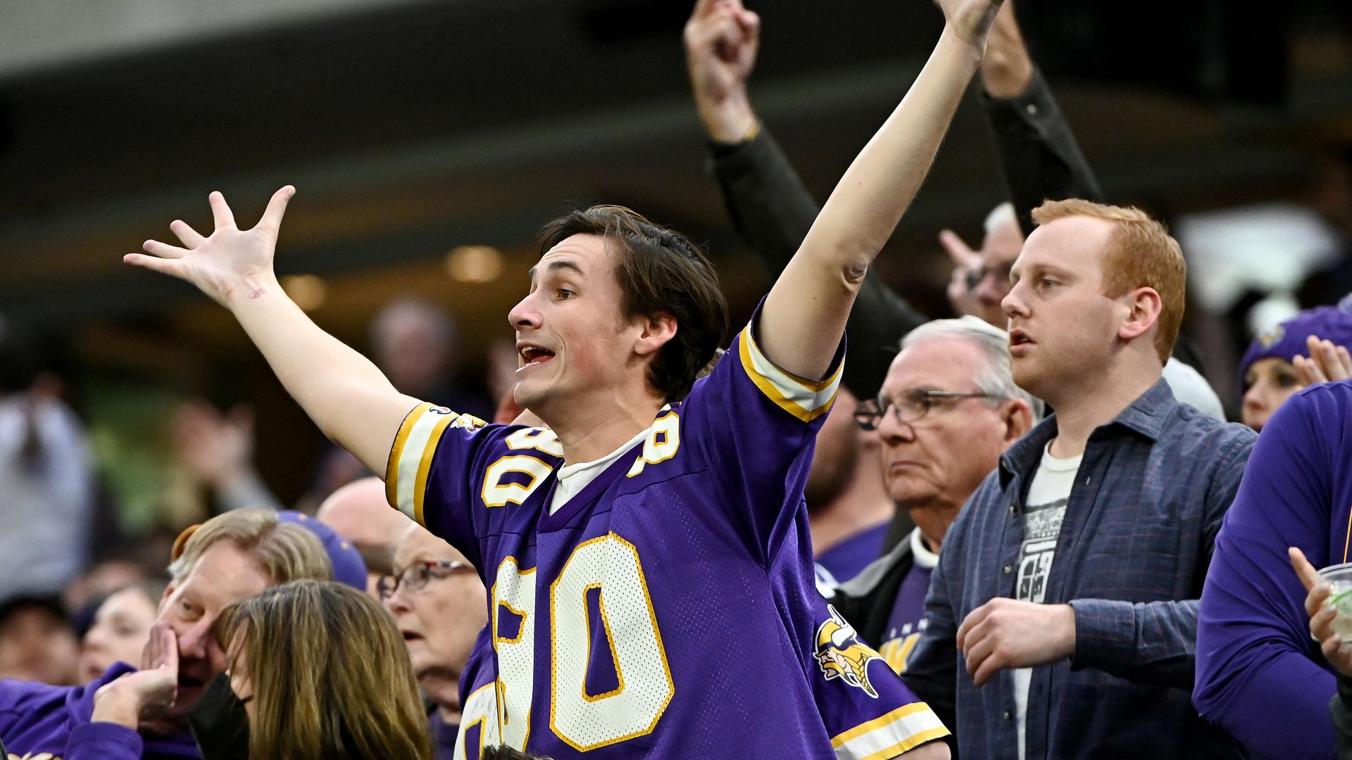 Vikings fans are stressed by close games the past two seasons - Axios ...