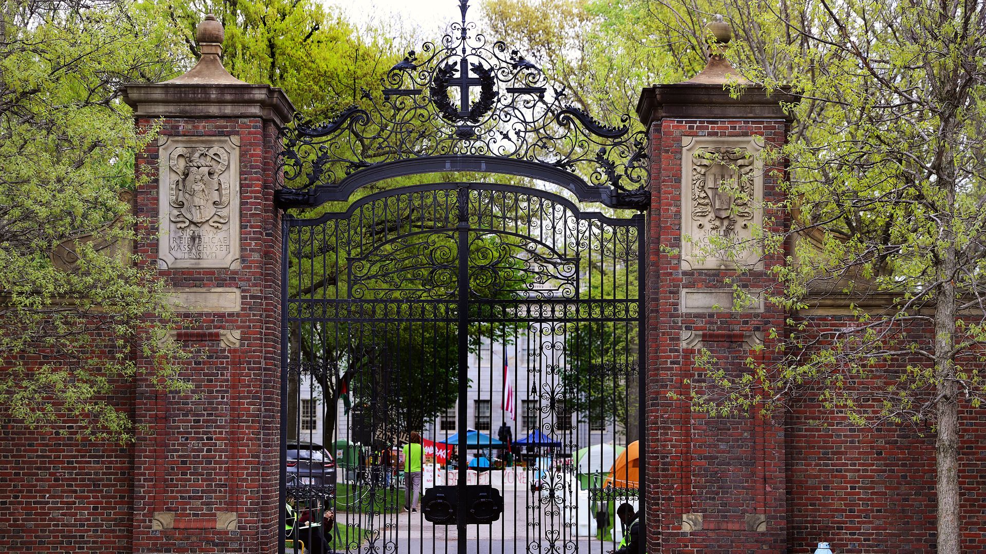 Harvard students walk out of commencement over encampment punishments ...