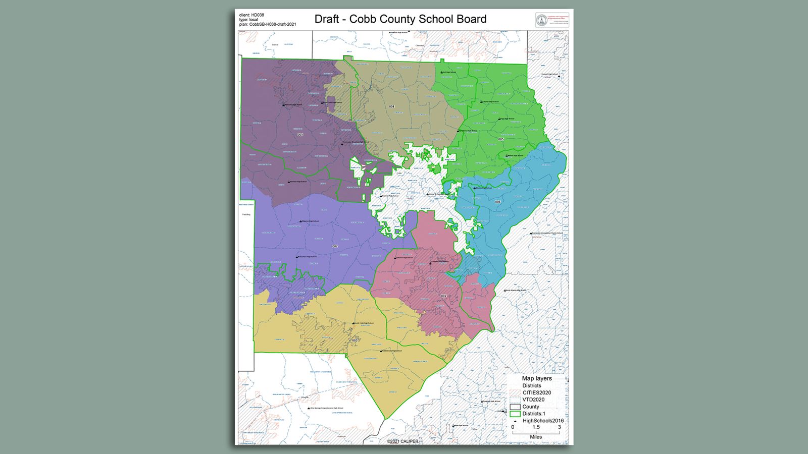 Cobb elections board settles lawsuit over school board maps - Axios Atlanta