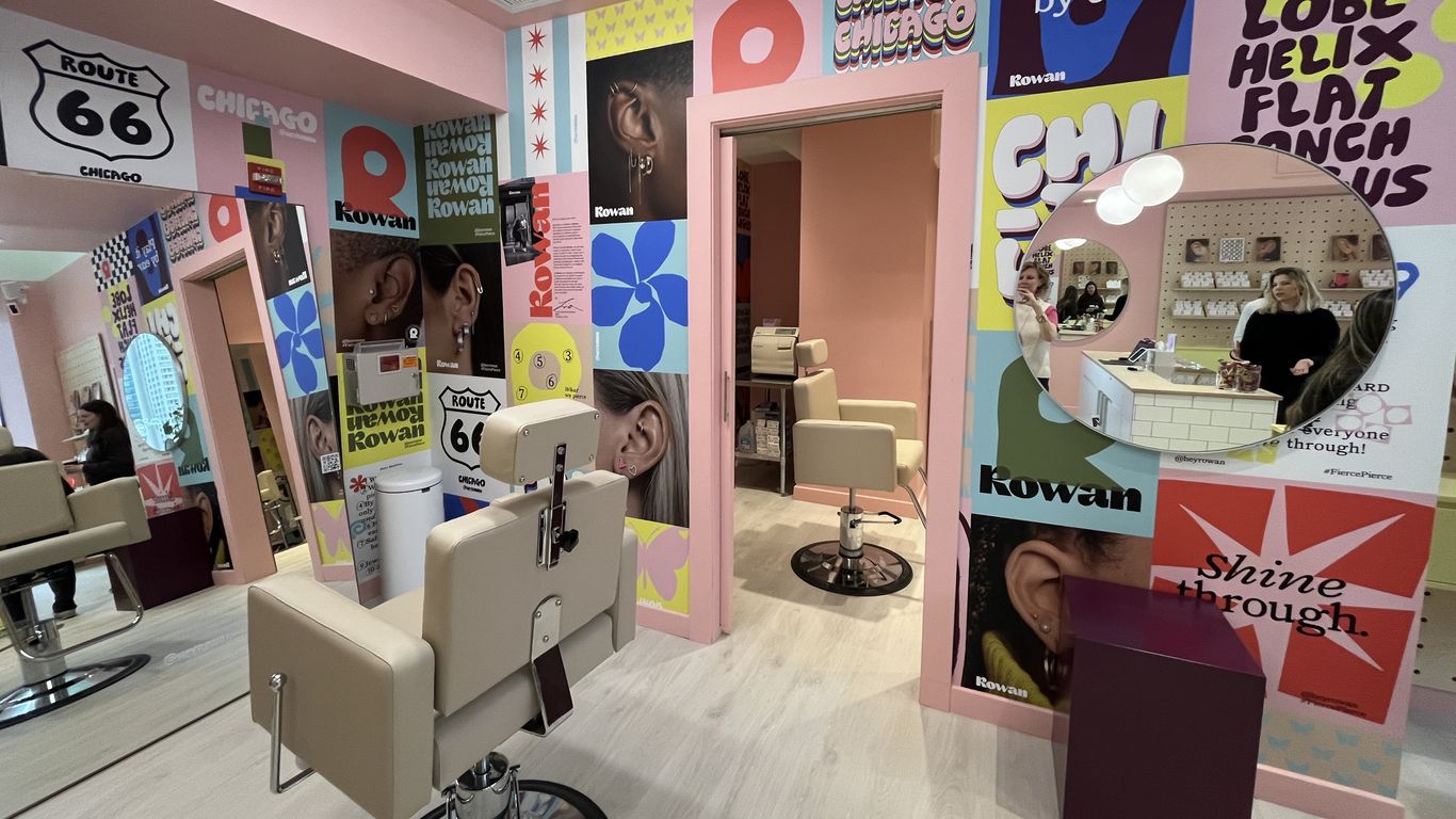 New Chicago studios glam up the piercing experience - Axios Chicago